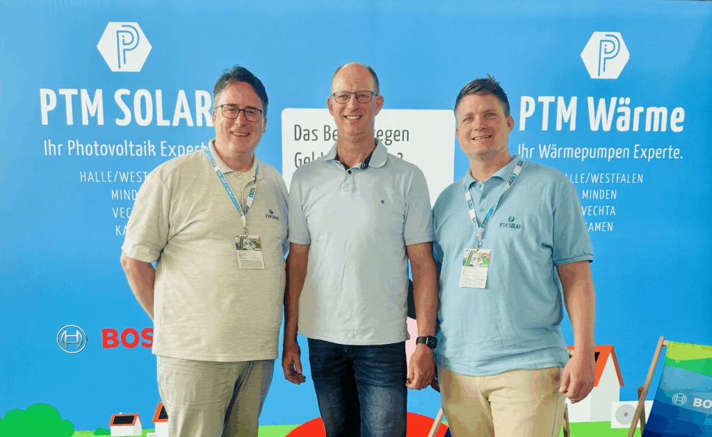 Bürgermeister Thomas Tappe besucht PTM-Stand auf den Terra Wortmann ...